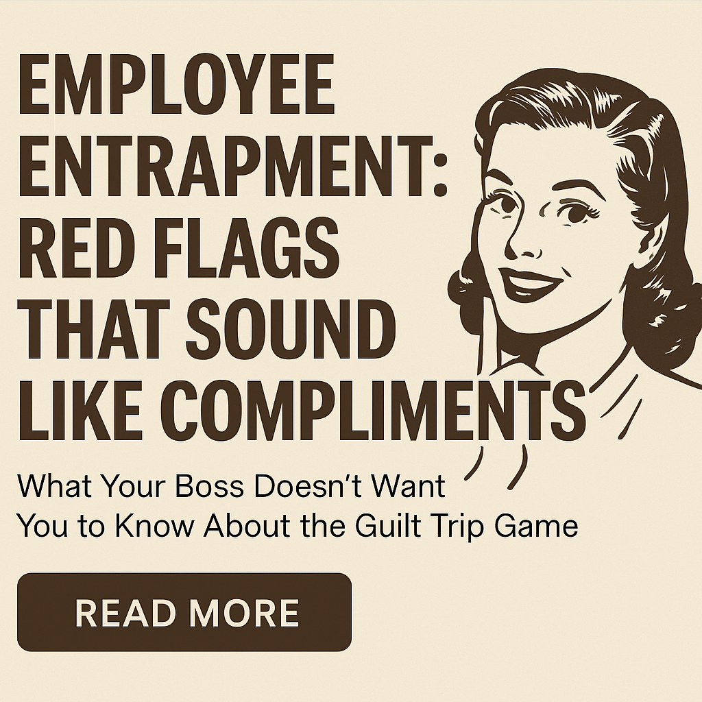Employee Entrapment: Red Flags That Sound Like Compliments – Lead With ...